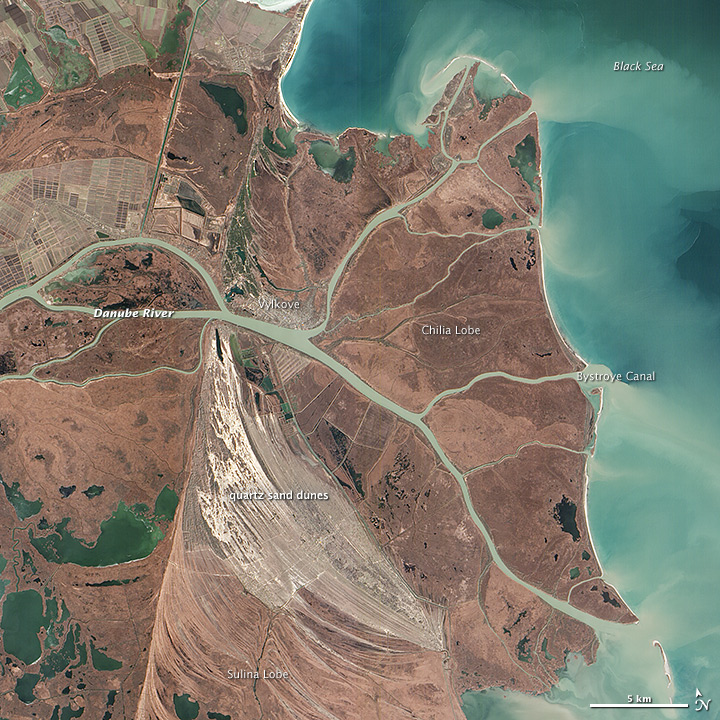 DELTAS: MARAVILLAS A VISTA DE SATÉLITE – InGeododo